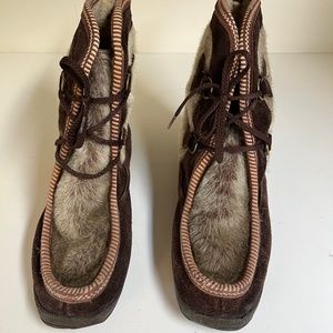 Vintage | Shoes | Vintage Seal Skin Boots Made In Italy | Poshmark